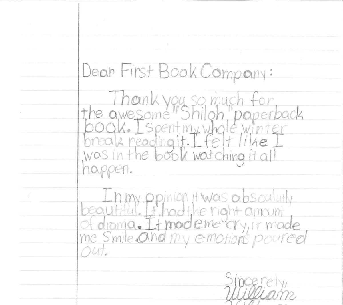 Top 6 Funniest Thank You Notes from Kids - First Book