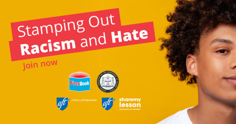 American Federation of Teachers Stamps out Racism